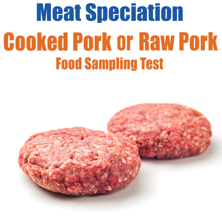 Pork Speciation Food Sampling Tests - Emport LLC